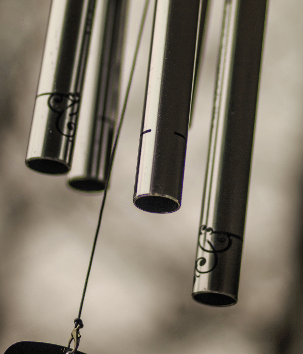 38” Wooden Top Tuned Wind Chime - Dionysus Artcrafts - Wind Chime ...