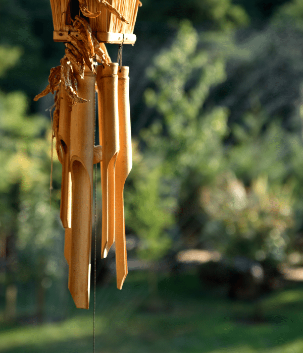 38” Wooden Top Tuned Wind Chime - Dionysus Artcrafts - Wind Chime ...