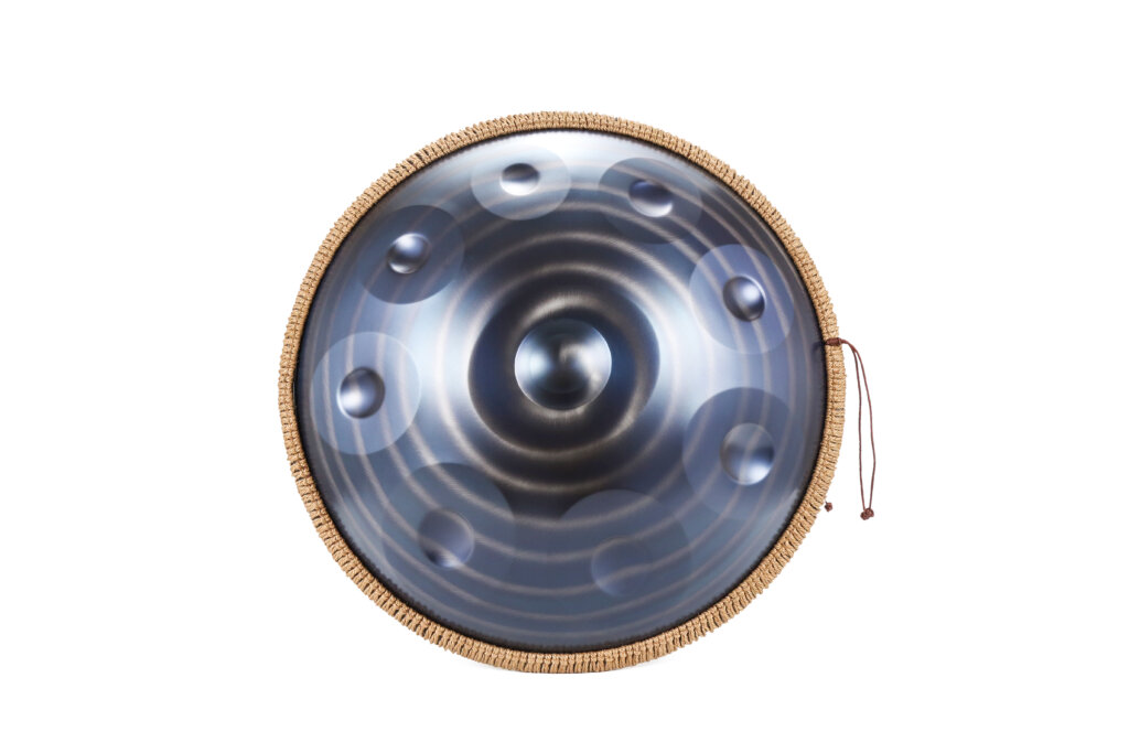 22” Blue Spiral Handpan Drum 9 Tones - Dionysus Artcrafts - Wind Chime ...