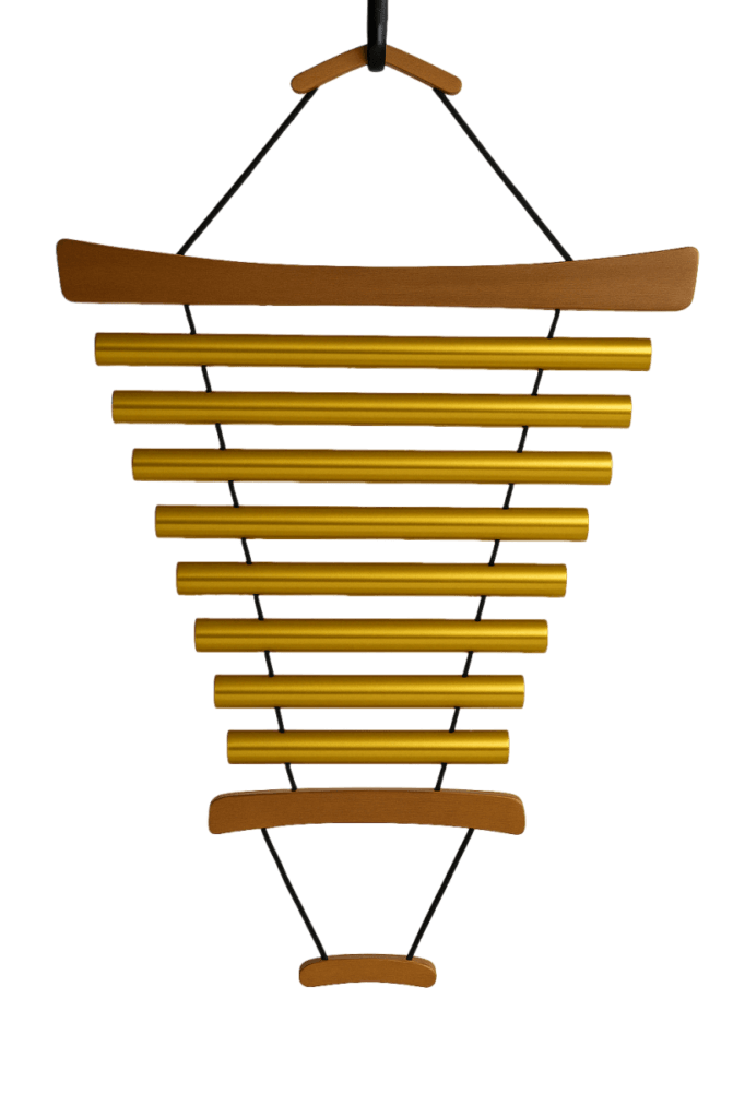 25"Golden Swing Chime 8 Tones - Dionysus Artcrafts - Wind Chime ...