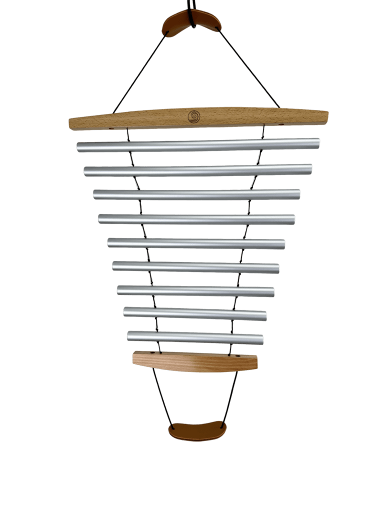 31"Silver Swing Chime 9 Tones - Dionysus Artcrafts - Wind Chime ...
